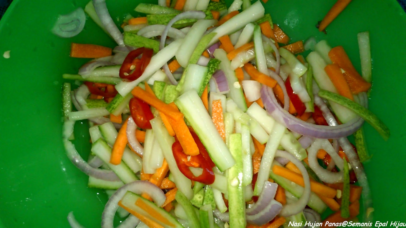 Semanis Epal Hijau..***: Acar Timun